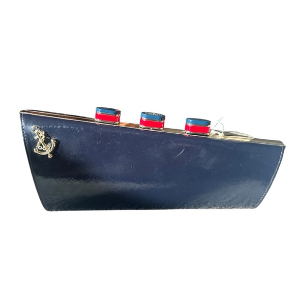 kate spade | Bags | Nwt Kate Spade All Aboard Patent Leather Ship ...